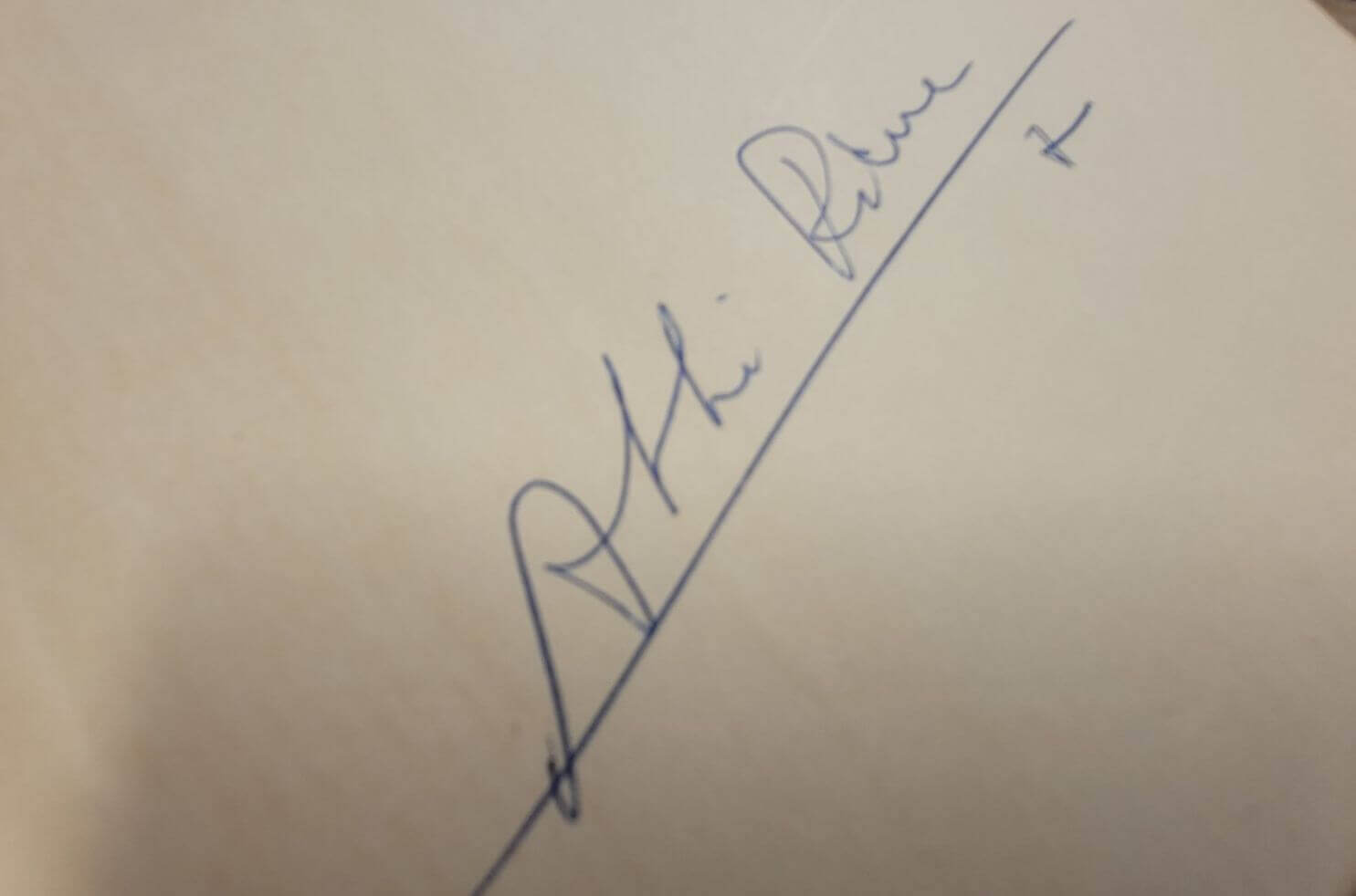 Signed Abbé Pierre book - Emmaus Bolton