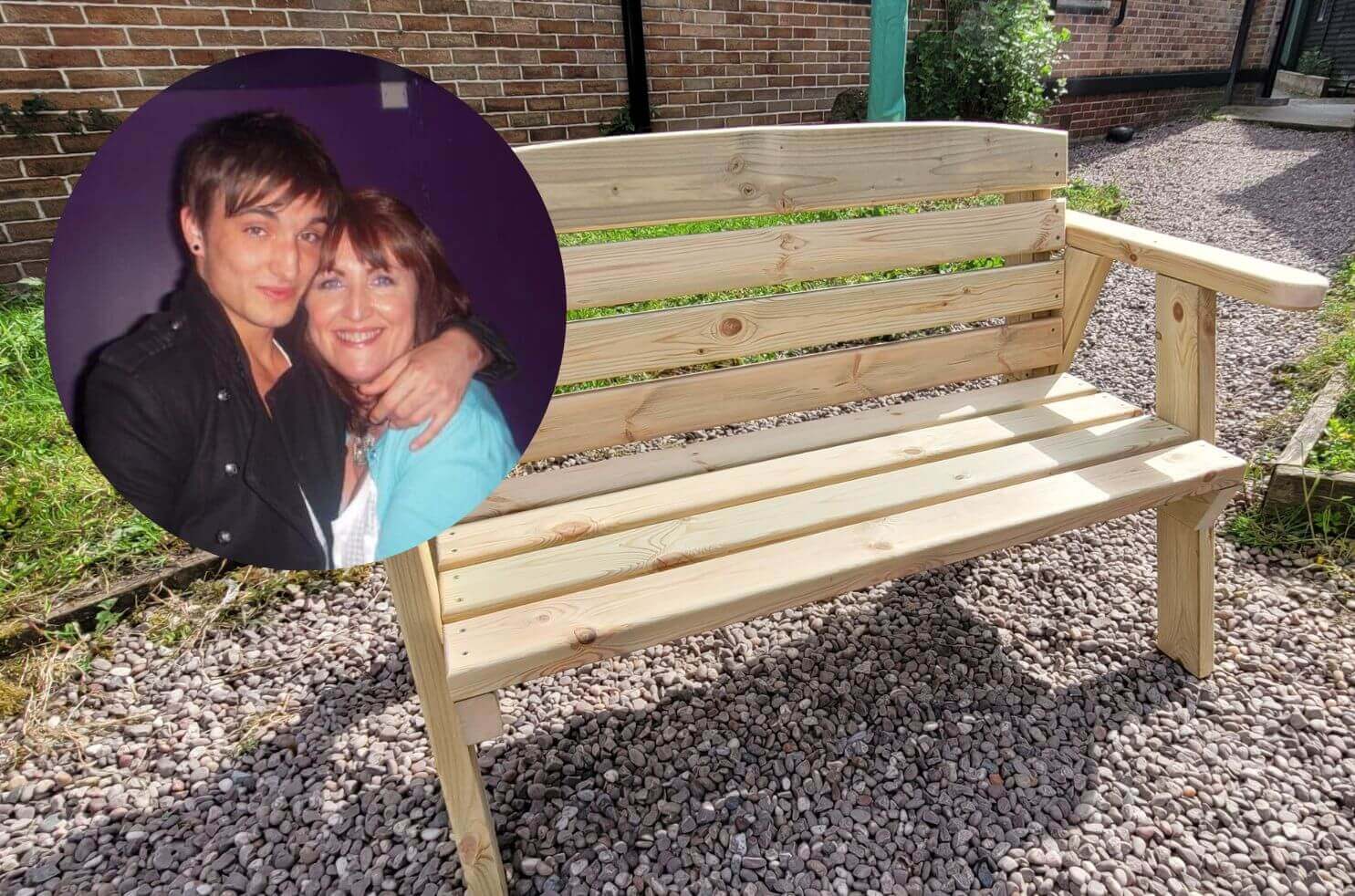 Memorial bench - Bolton