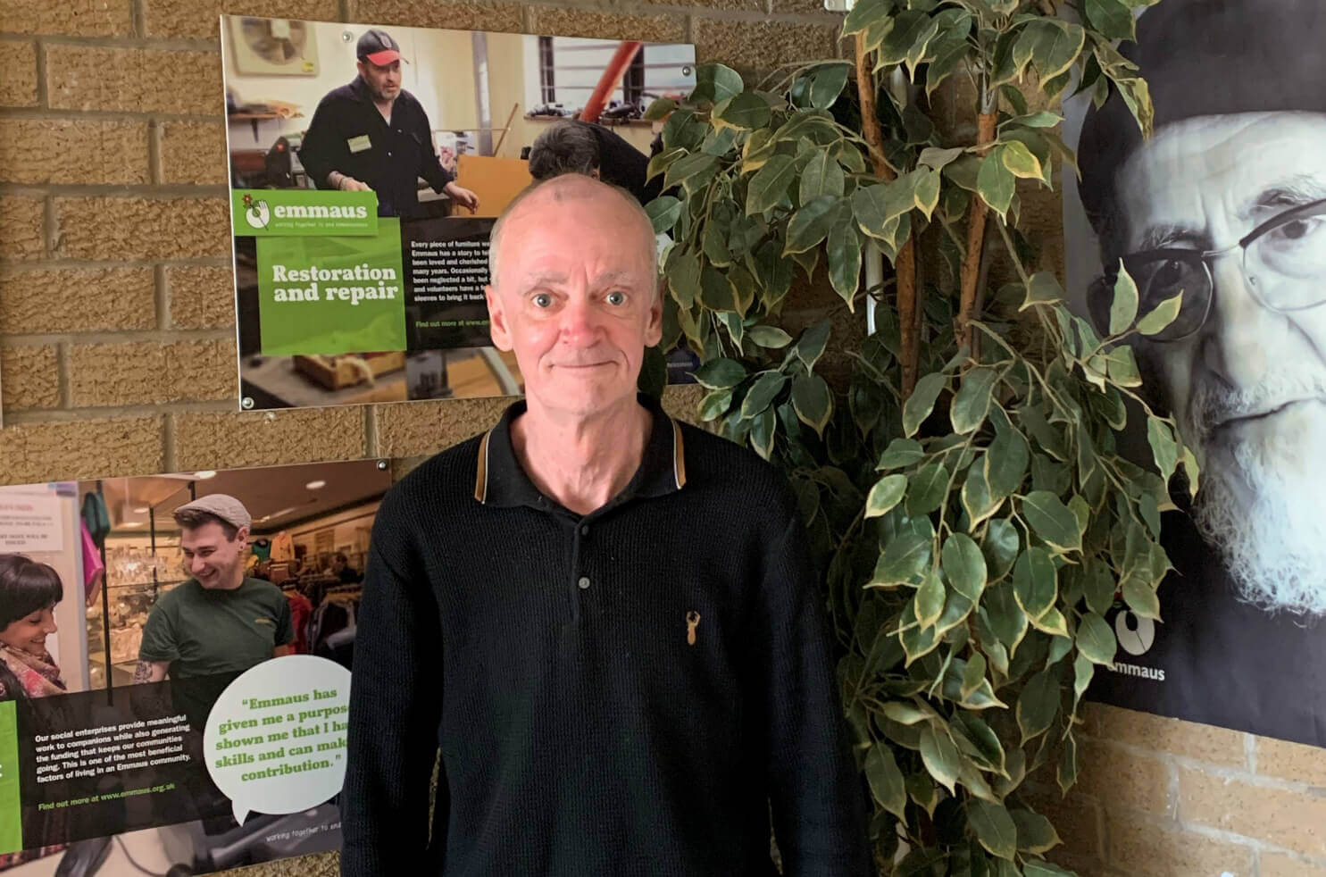 Liam's story - Emmaus Burnley - Homelessness Story