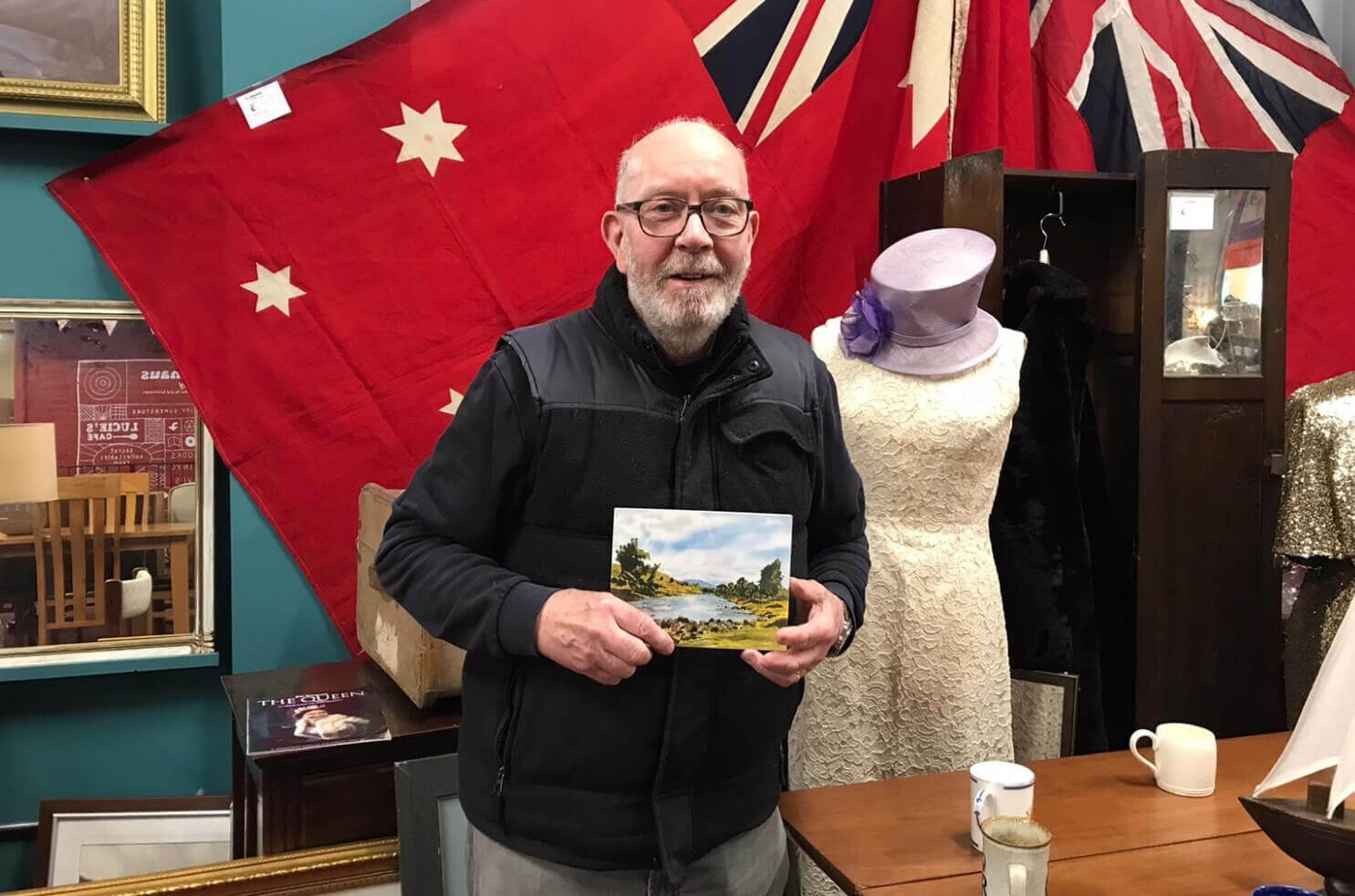 George's special birthday card - Emmaus Mossley - News