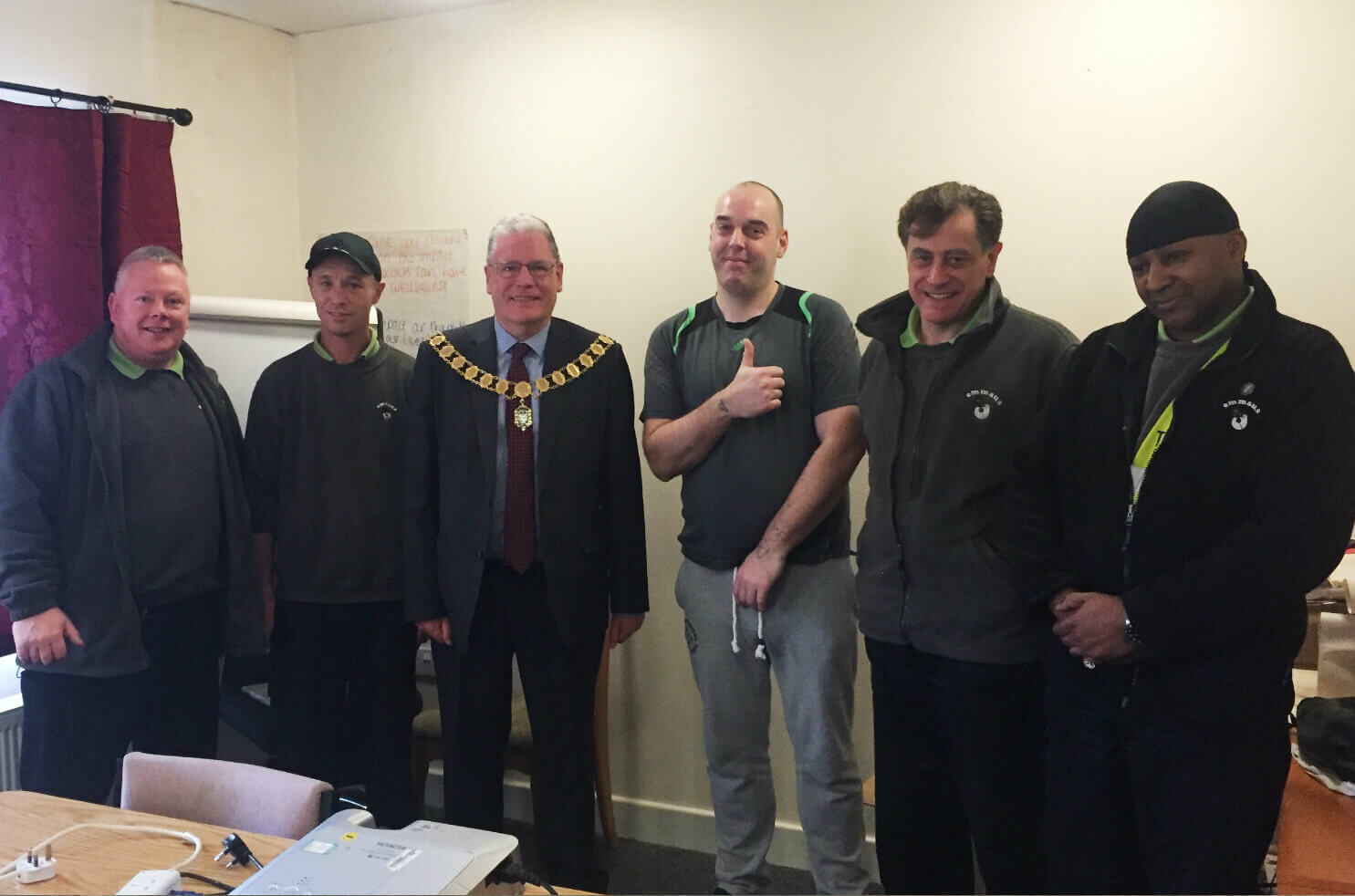 Mayor of Preston visits Emmaus Preston community - Charity News