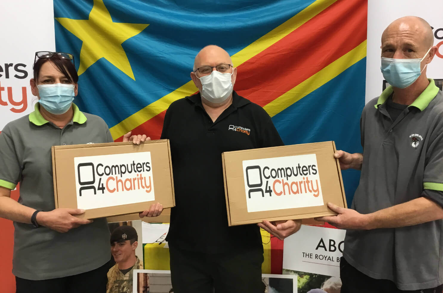 Laptop boost from Computers 4 Charity - Emmaus Preston - News