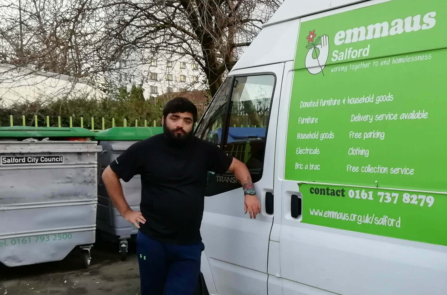 Help to find our stolen van - Emmaus Salford - News