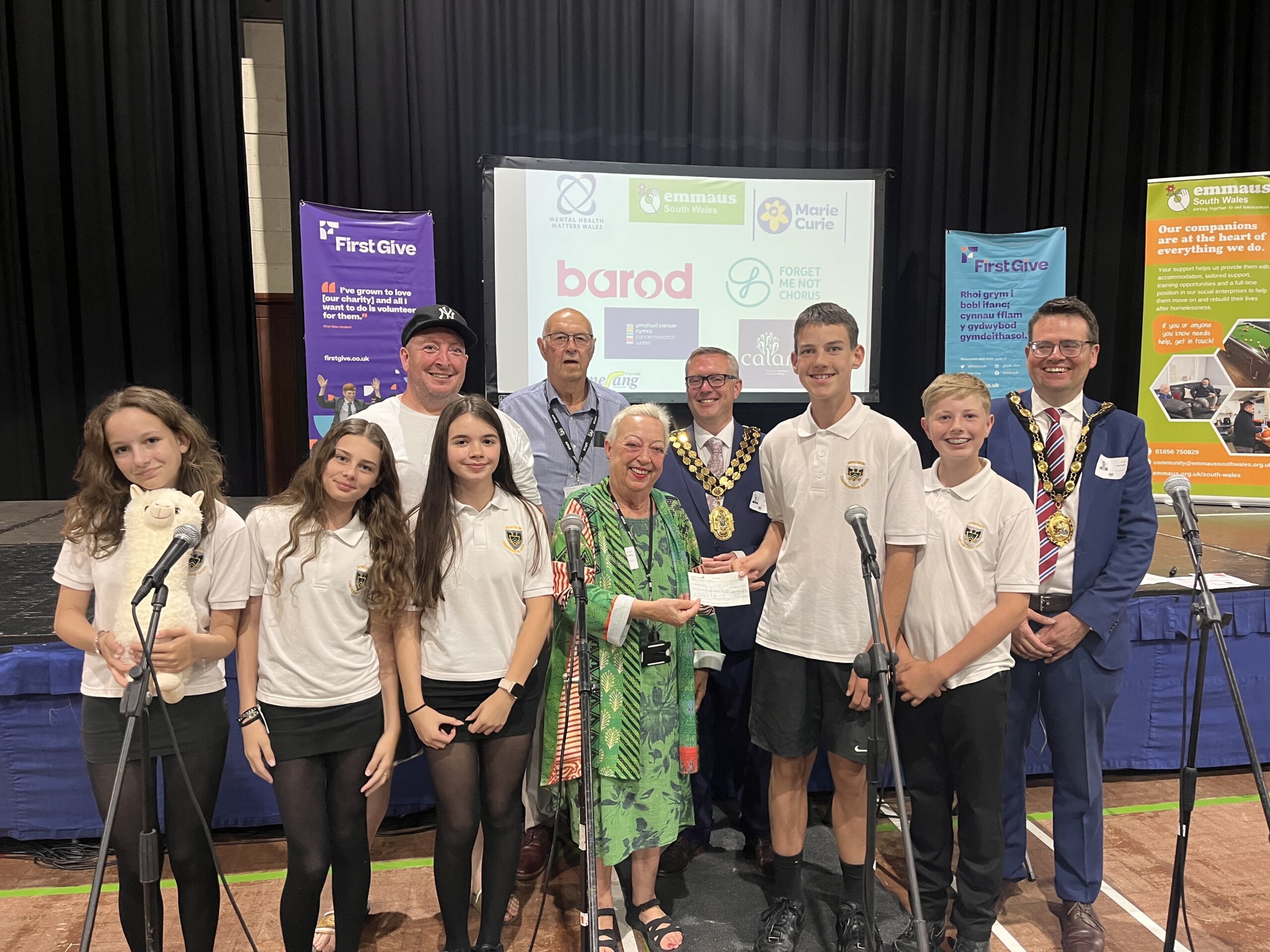 Emmaus South Wales celebrated at Bryntirion Comprehensive First Give ...